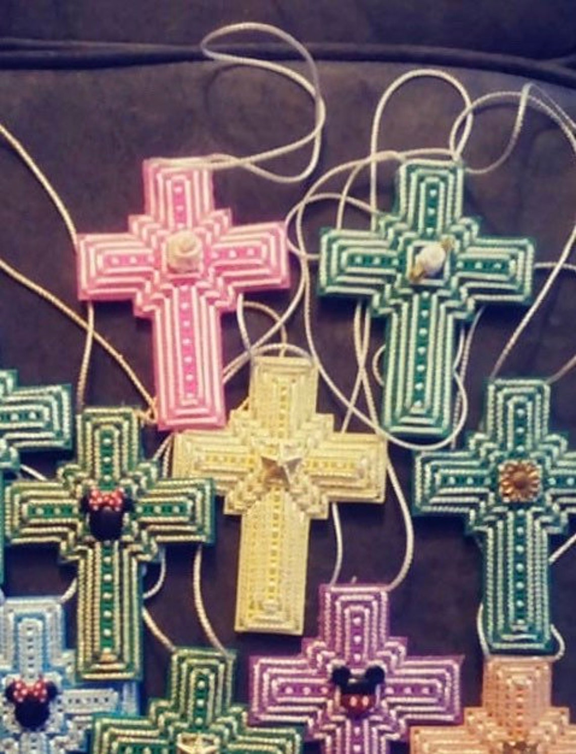 Plastic Canvas Stacking Cross Set of 4 Stacking Crosses - Etsy