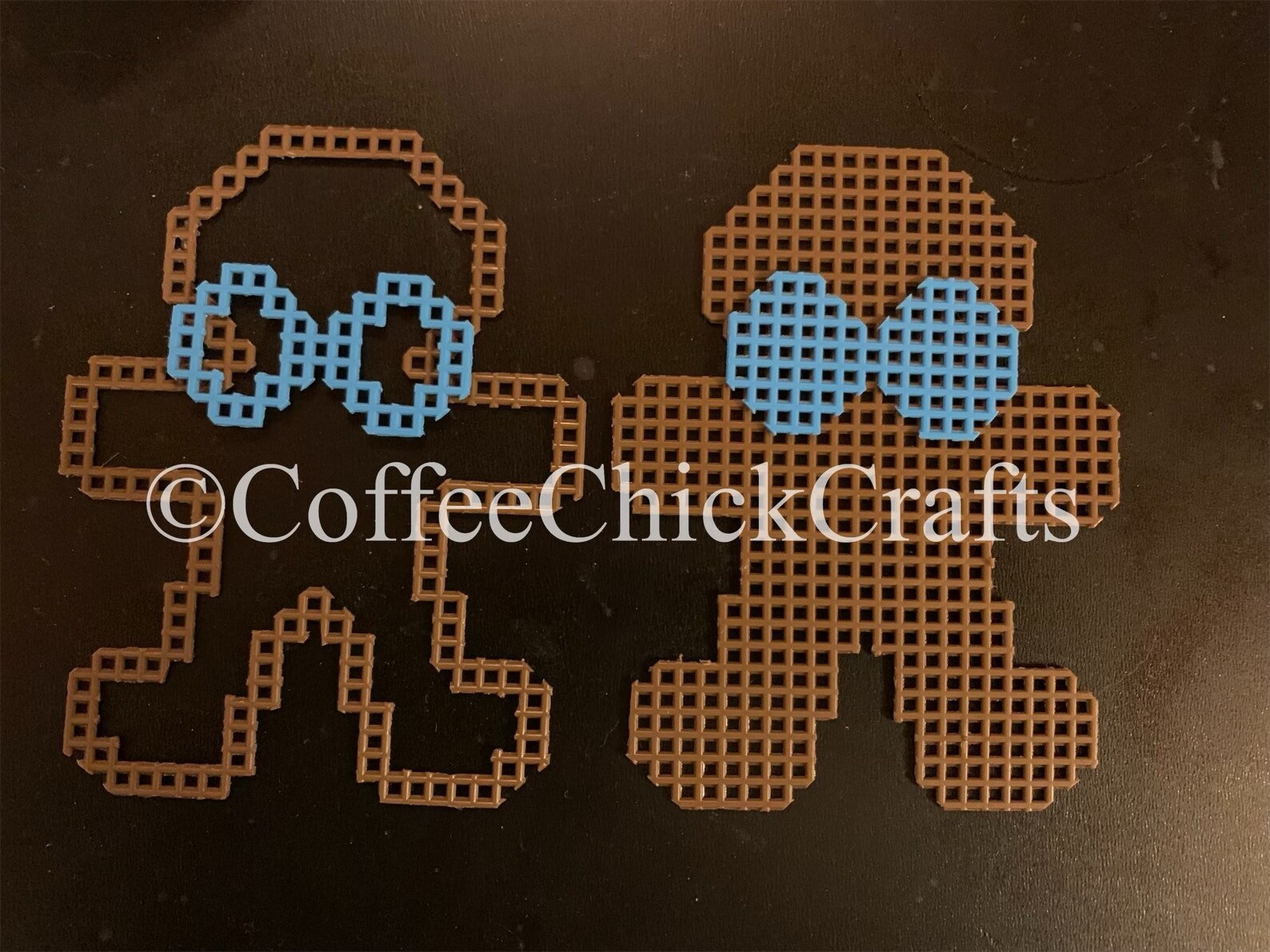 Plastic Canvas Gingerbread Man Cut Outs Plastic Canvas for - Etsy