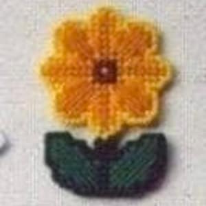 Spring Flowers Plastic Canvas Tulip Flower Daisy Cut Outs Plastic ...