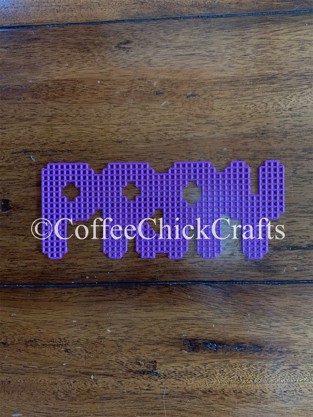 PRAY Plastic Canvas Pray Plastic Canvas Cut Out Pray Word Needlepoint ...