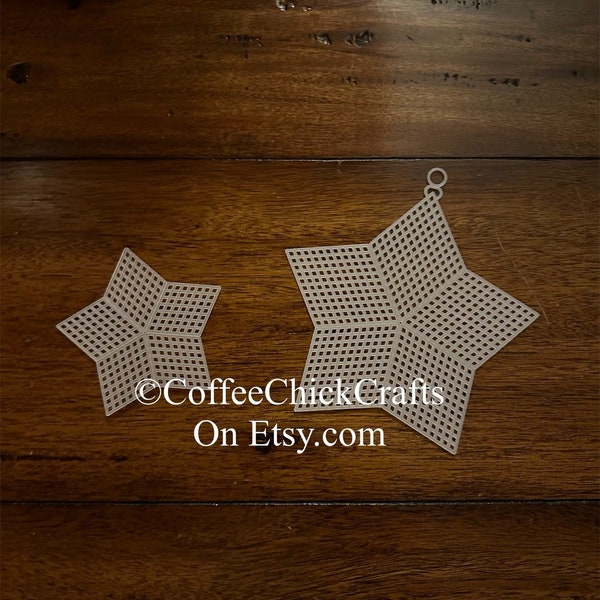 Plastic Canvas Star - Etsy