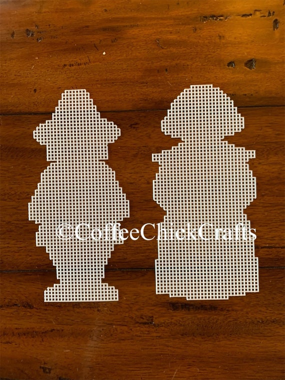 Thanksgiving Pilgrims Plastic Canvas Pilgrim Man Woman Cut - Etsy