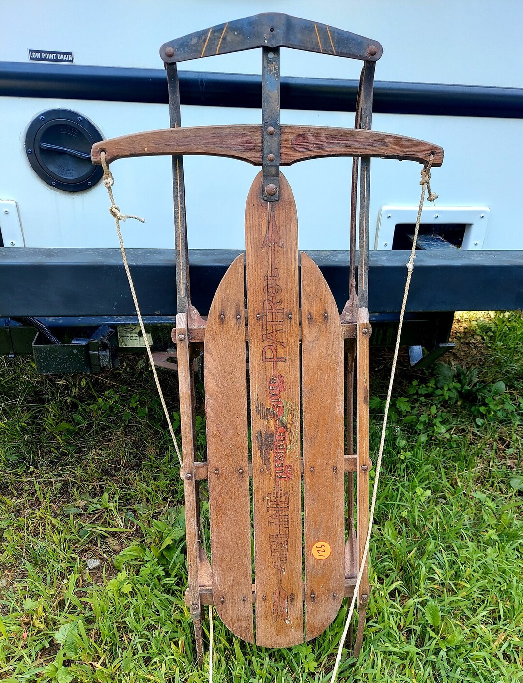 Flexible Flyer Vintage Sled No. 44 Airline Patrol S.L. Allen & Co ...