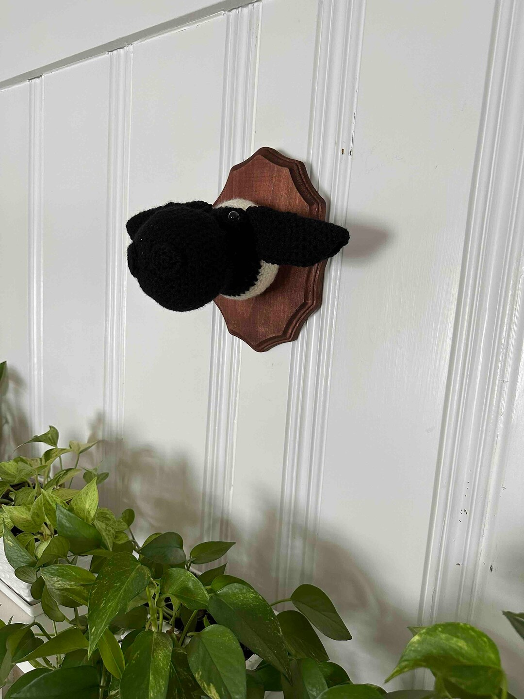Crochet Sheep Animal Taxidermy, Fake Taxidermy, Ready to Hang Animal ...