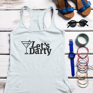 Let's Darty Martini SVG Darty SVG Day Drinkin' SVG - Etsy Canada