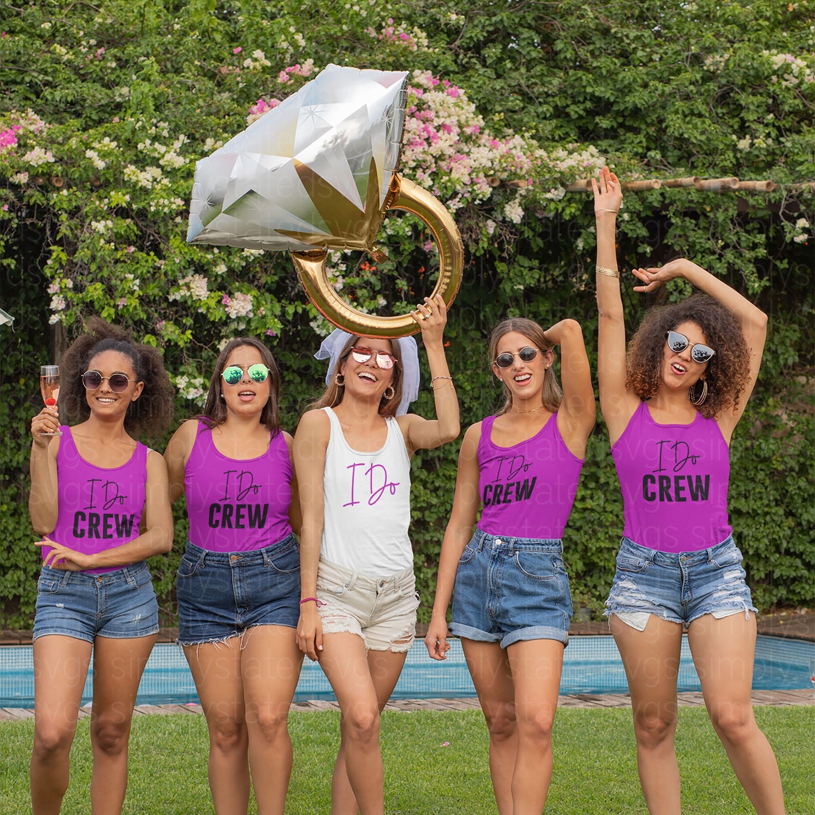 I Do Svg I Do Crew SVG Bachelorette SVG Bridal Party Svg Bachelorette ...