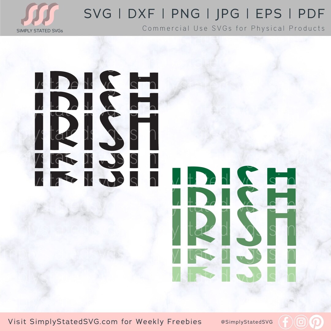 Irish SVG, St. Patrick's Day SVG, Irish Png, St Patricks Day Png, Irish ...