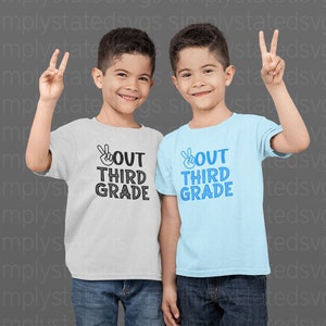 Peace Out Third Grade SVG Peace Out 3rd Grade SVG Peace Out 3rd Grade ...