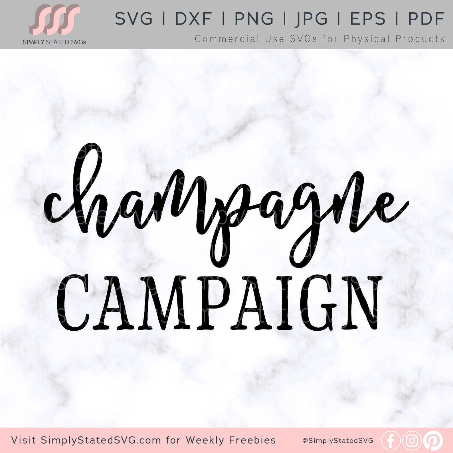 Champagne Campaign SVG Champagne SVG Bachelorette Party SVG - Etsy