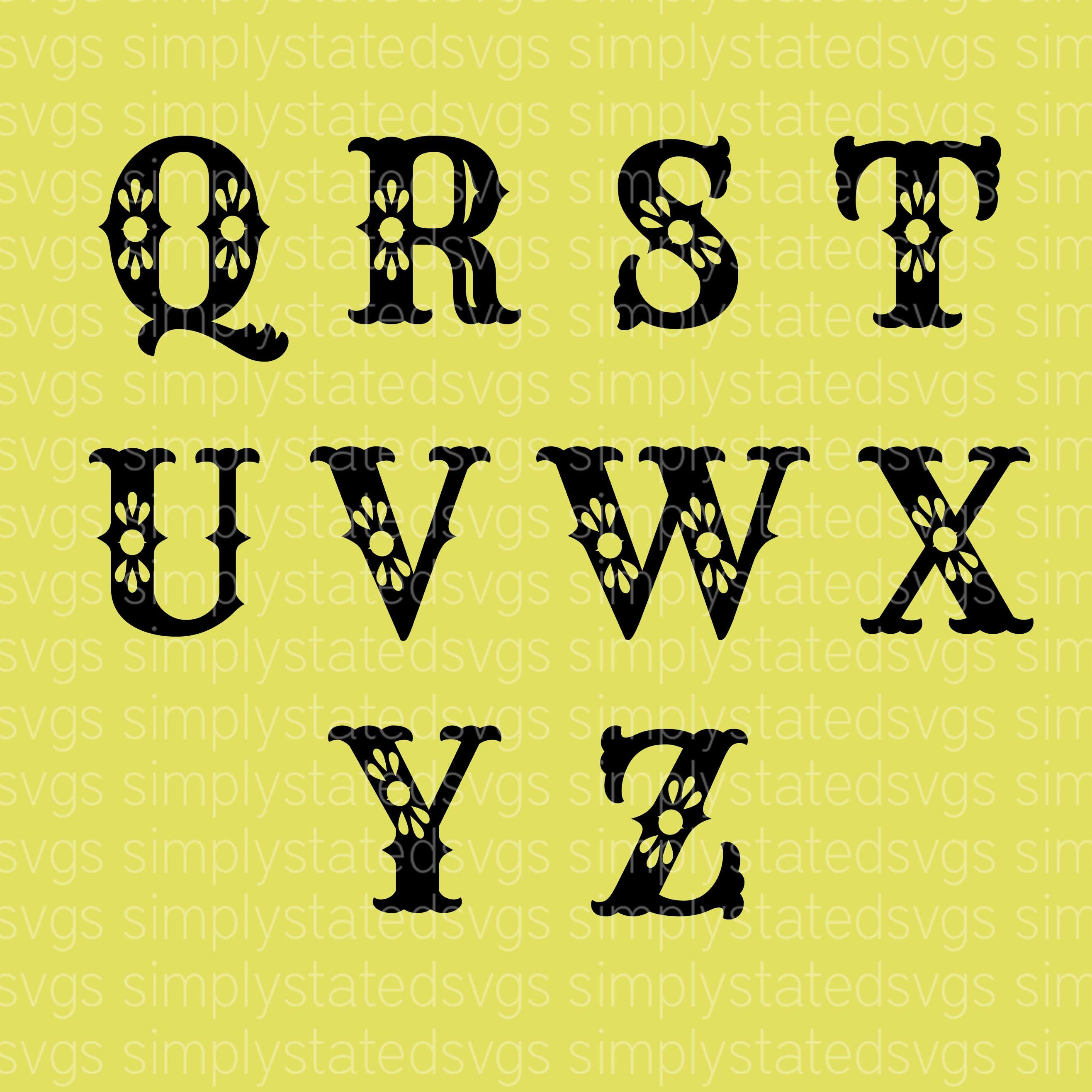 Fiesta Alphabet SVG Fiesta Font Cinco De Mayo Font Fiesta SVG - Etsy ...