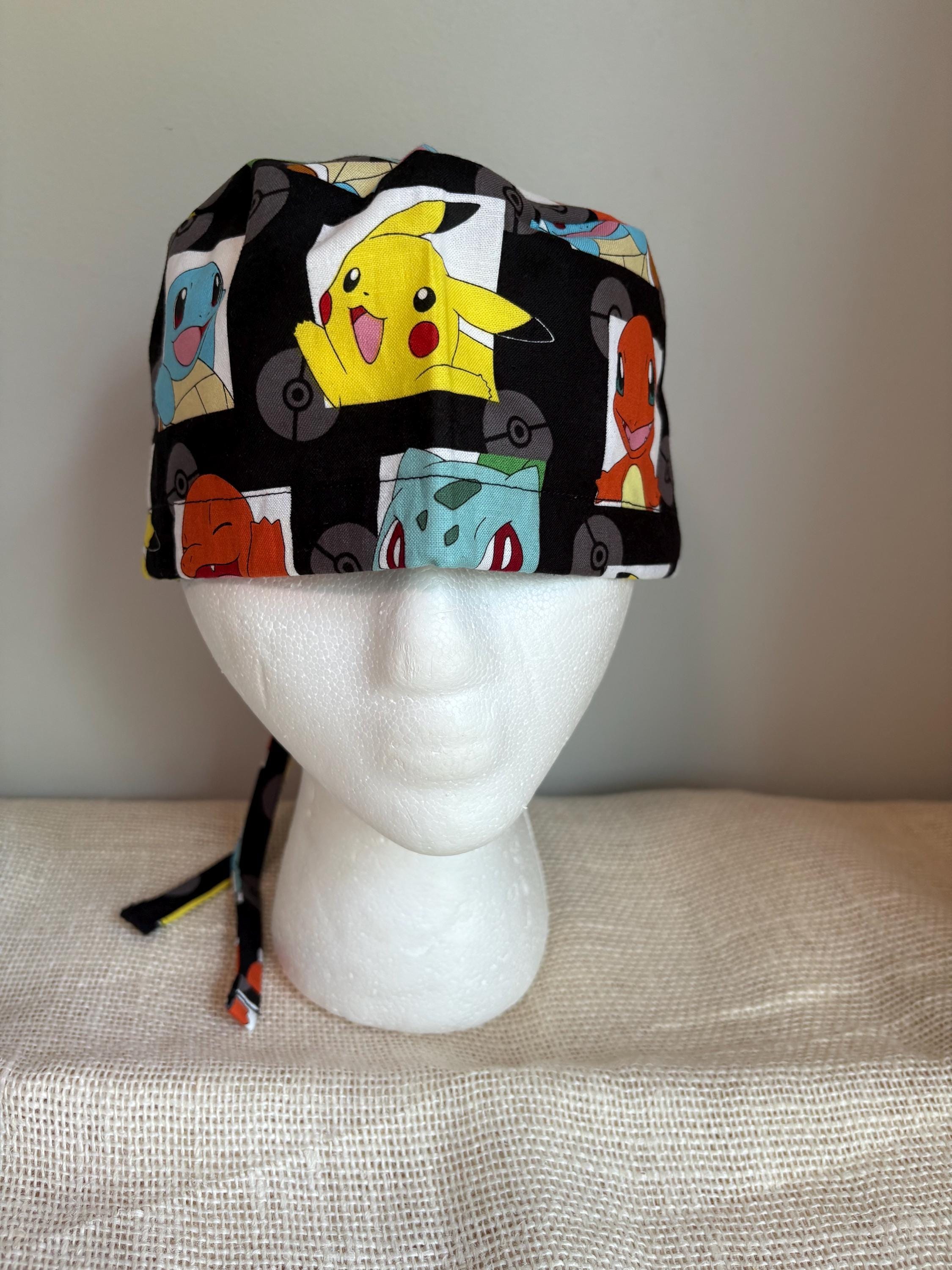Pokemon Characters Scrub Cap - Surgery Surgical OR Hat - Etsy