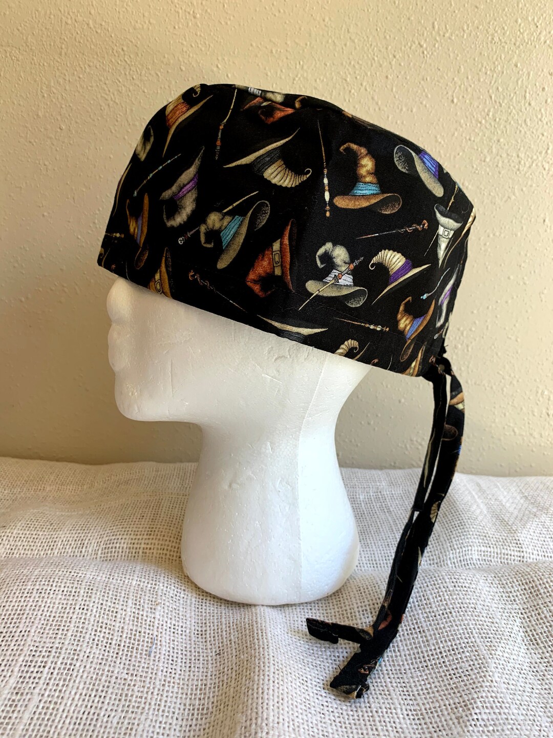 Wizard Hats and Wands Scrub Cap - Surgery Cap - Scrub Caps Hat ...