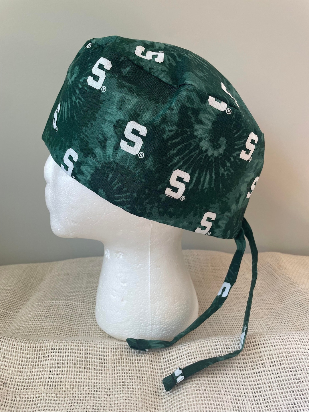 Michigan State University Scrub Cap- Tie Dye Version *, Surgery Cap ...