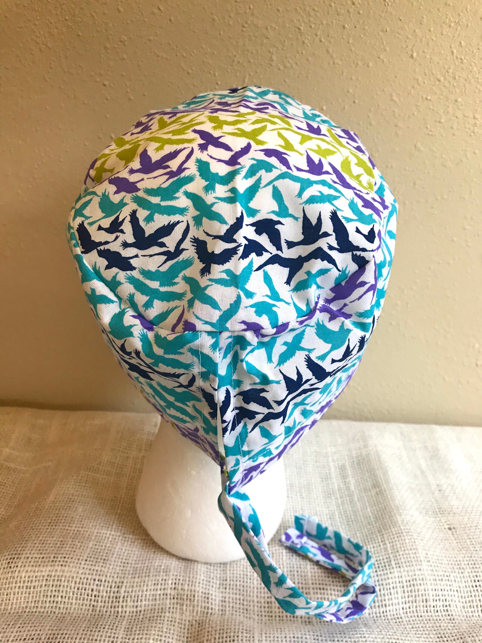 Lots of Birds Scrub Cap Surgery Cap Scrub Caps Hat | Etsy