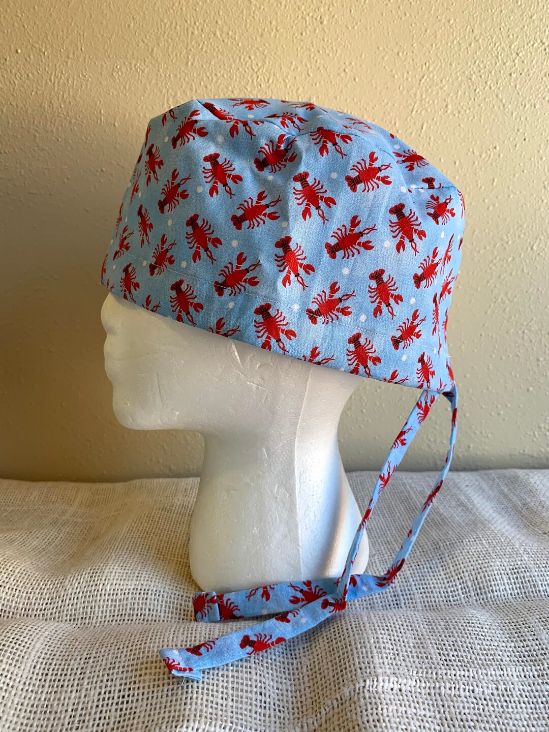 Lots of Lobsters Scrub Cap - Surgery Cap - Scrub Caps Hat - Surgical ...