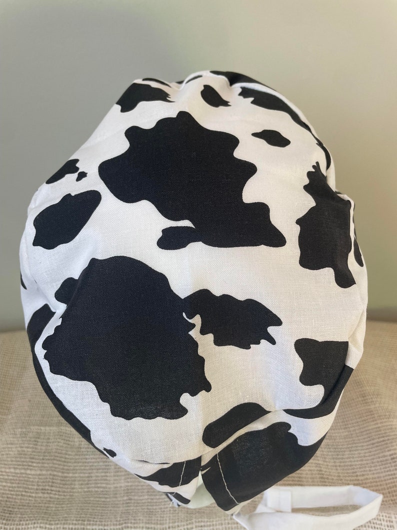 Cow Print Scrub Cap, Scrub Caps, Scrub Hat, Surgery Cap - Etsy
