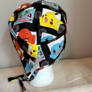 Pokemon Characters Scrub Cap - Surgery Surgical OR Hat - Etsy