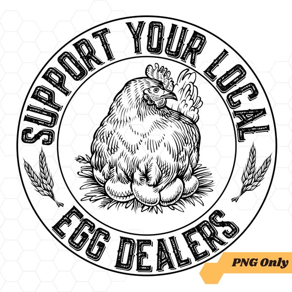 Local Egg Dealer Art - Etsy
