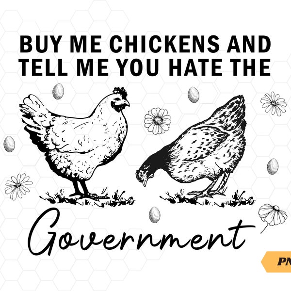 Chicken and Government - Etsy