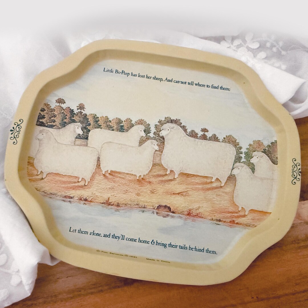 Small Metal Lamb Tray - Etsy