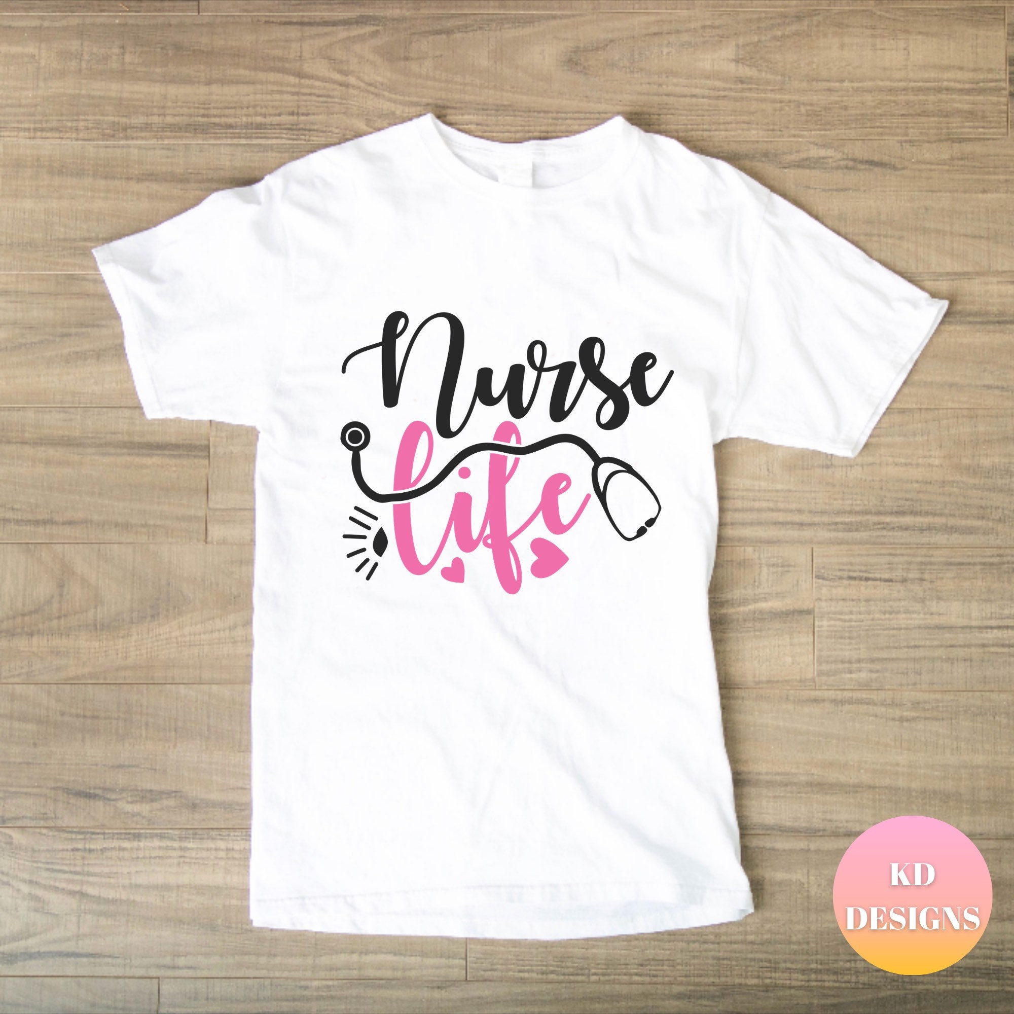 NURSE LIFE SVG File Nurse Life Decal Digital Download Nurse - Etsy