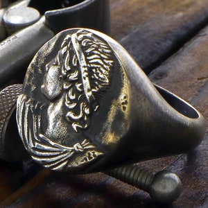 Ancient Greek Ring Silver Hellenic Ring Historic Silver Ring Greek ...