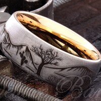 Landscape Ring - Etsy
