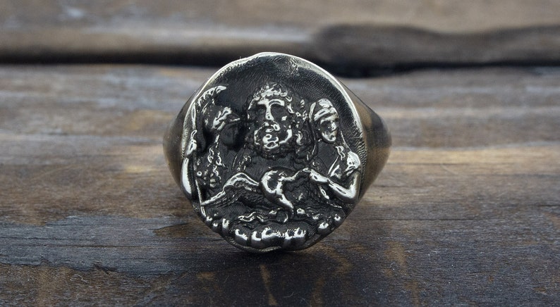 Ancient Greek Ring Silver Greek Ring Hellenic Ring Antique - Etsy