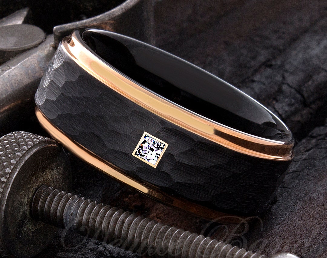 Mens Wedding Ring - Anniversary Ring - Diamond Mens Ring - Engagement ...