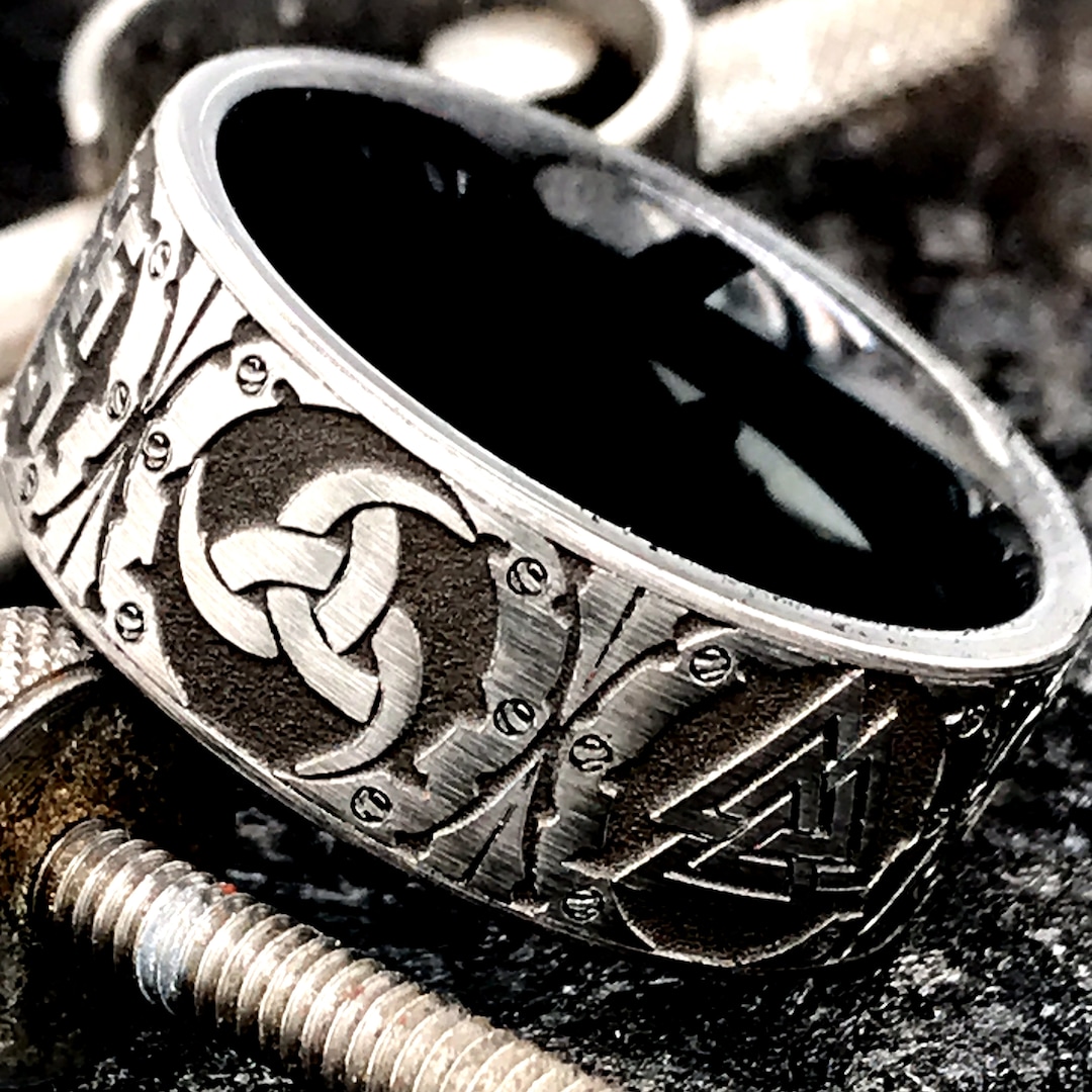 Viking Ring, Symbolic Ring, Ancient Style Ring, Warrior Ring, Viking ...