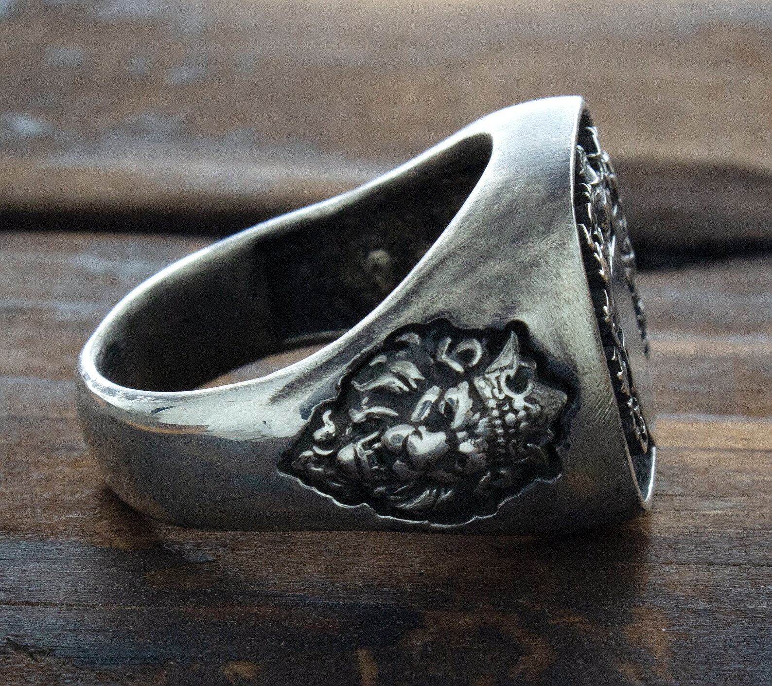 Make Your Own Signet Ring Silver Signet Ring Family Crest - Etsy