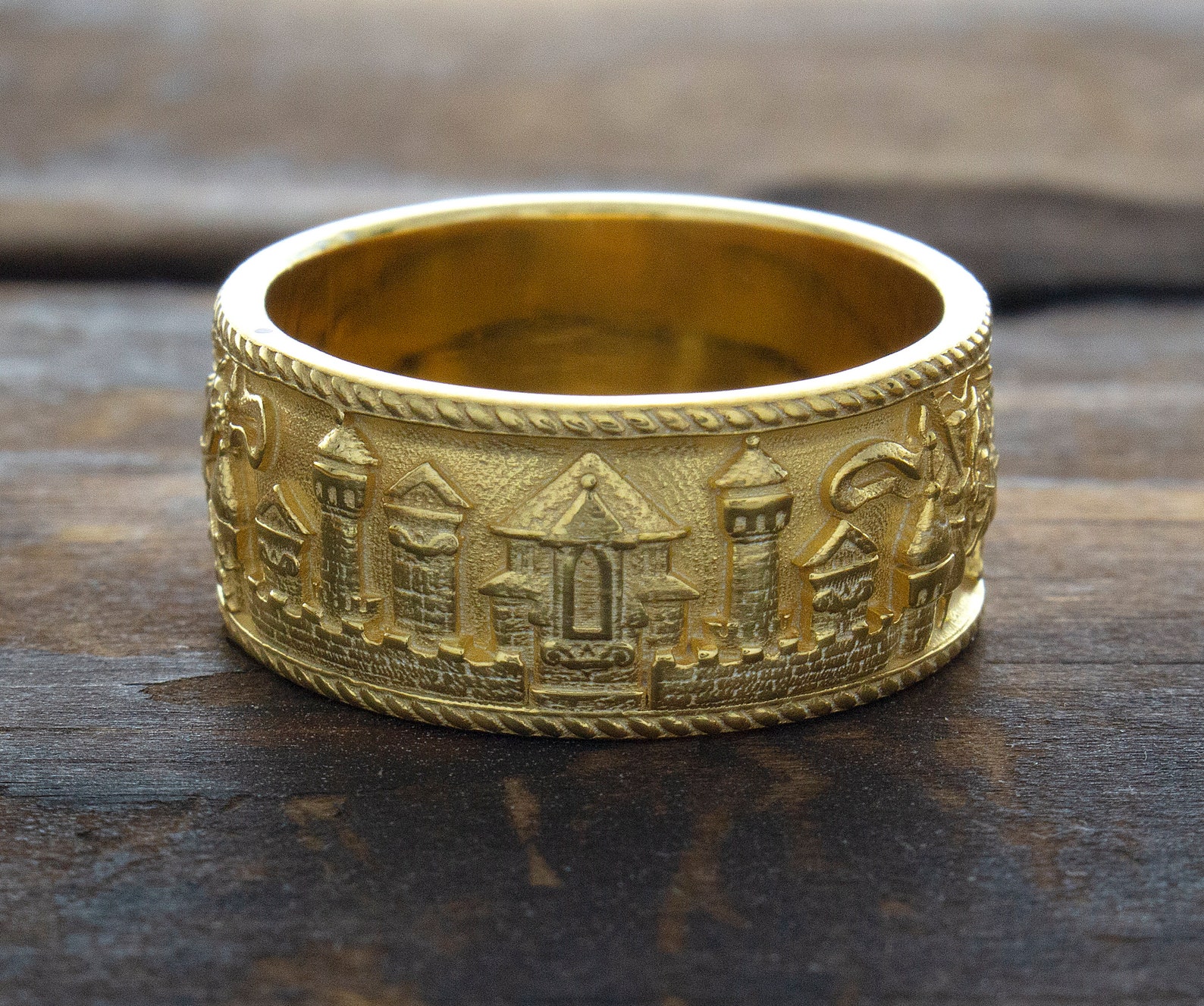 Medieval Battlefield Ring Medieval Knight Ring Gothic Ring - Etsy