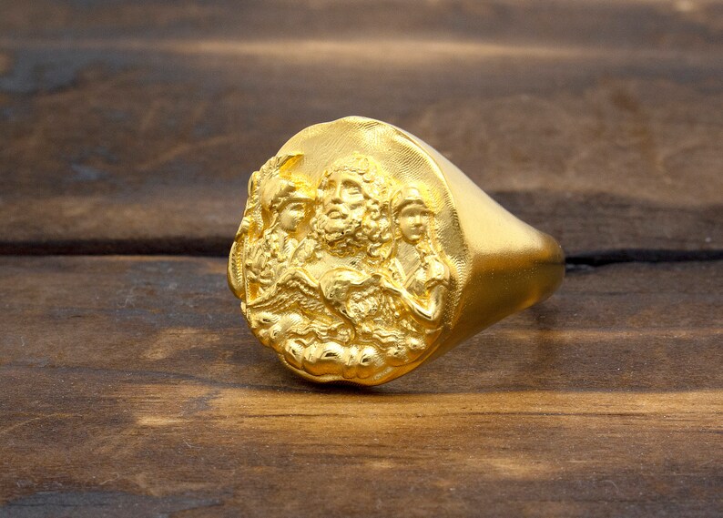 Ancient Greek Ring Gold Greek Ring Hellenic Ring Antique - Etsy