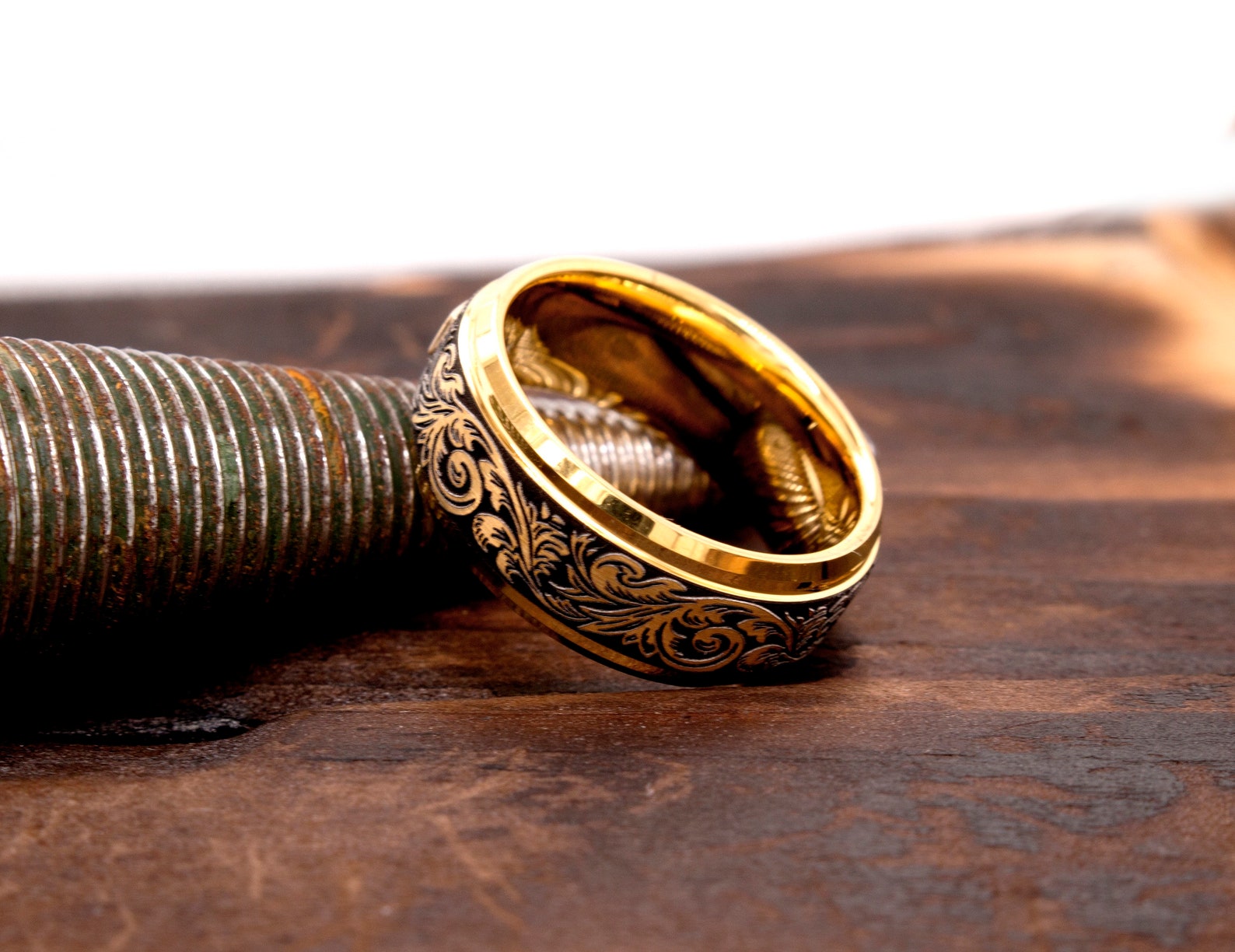 Tungsten Ring Men's Tungsten Ring Women's Tungsten | Etsy