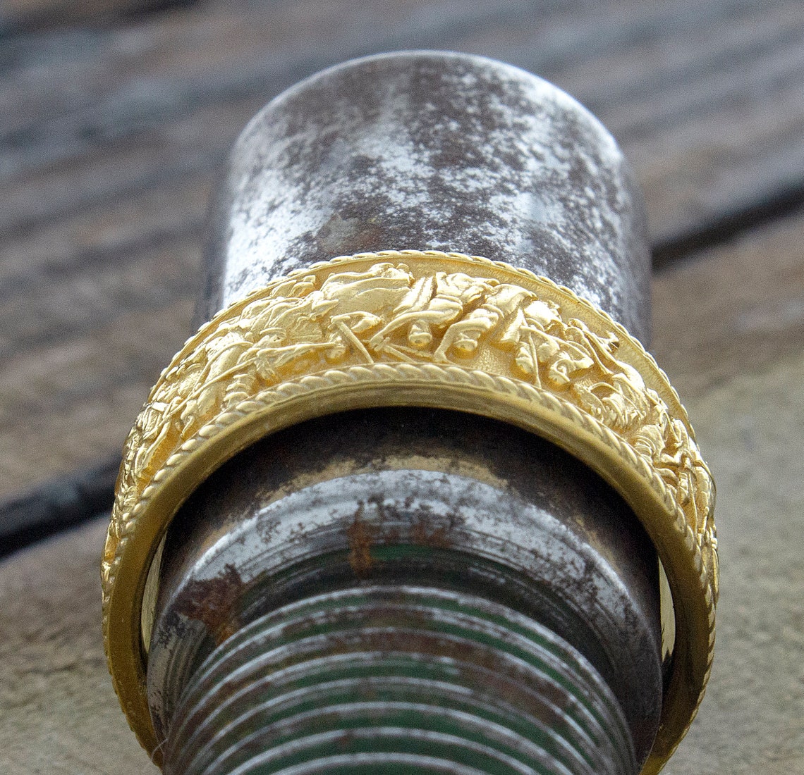 Medieval Battlefield Ring Medieval Knight Ring Gothic Ring - Etsy