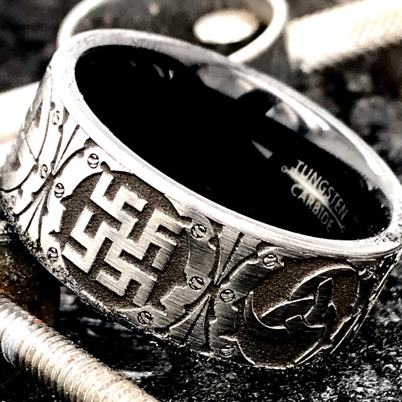 Viking Symbols Ring Celtic Ring Ancient Ring Medieval Ring - Etsy
