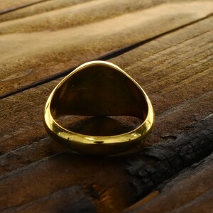 Napoleonic Eagle Ring, Napoleon Ring, Wax Seal Signet Ring, Men's Gold ...