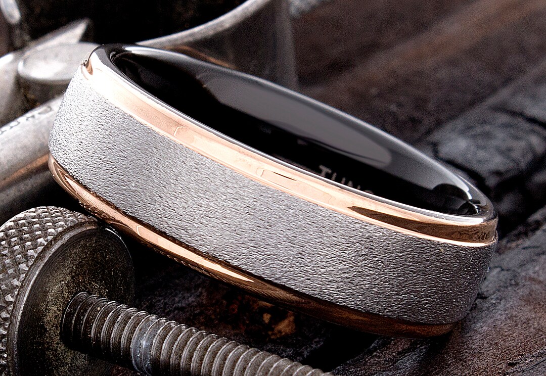 Mens Wedding Ring - Anniversary Ring - Mens Wedding Band - Mens ...