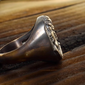 Ancient Greek Ring Silver Hellenic Ring Historic Silver Ring Greek ...