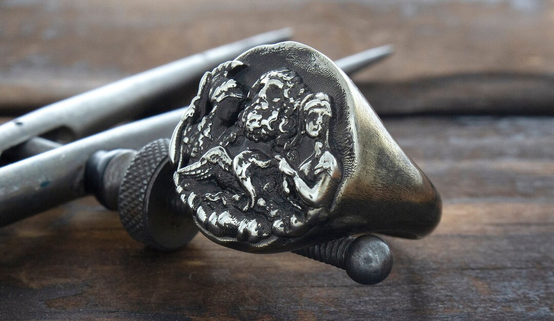 Ancient Greek Ring Silver Greek Ring Hellenic Ring Antique - Etsy