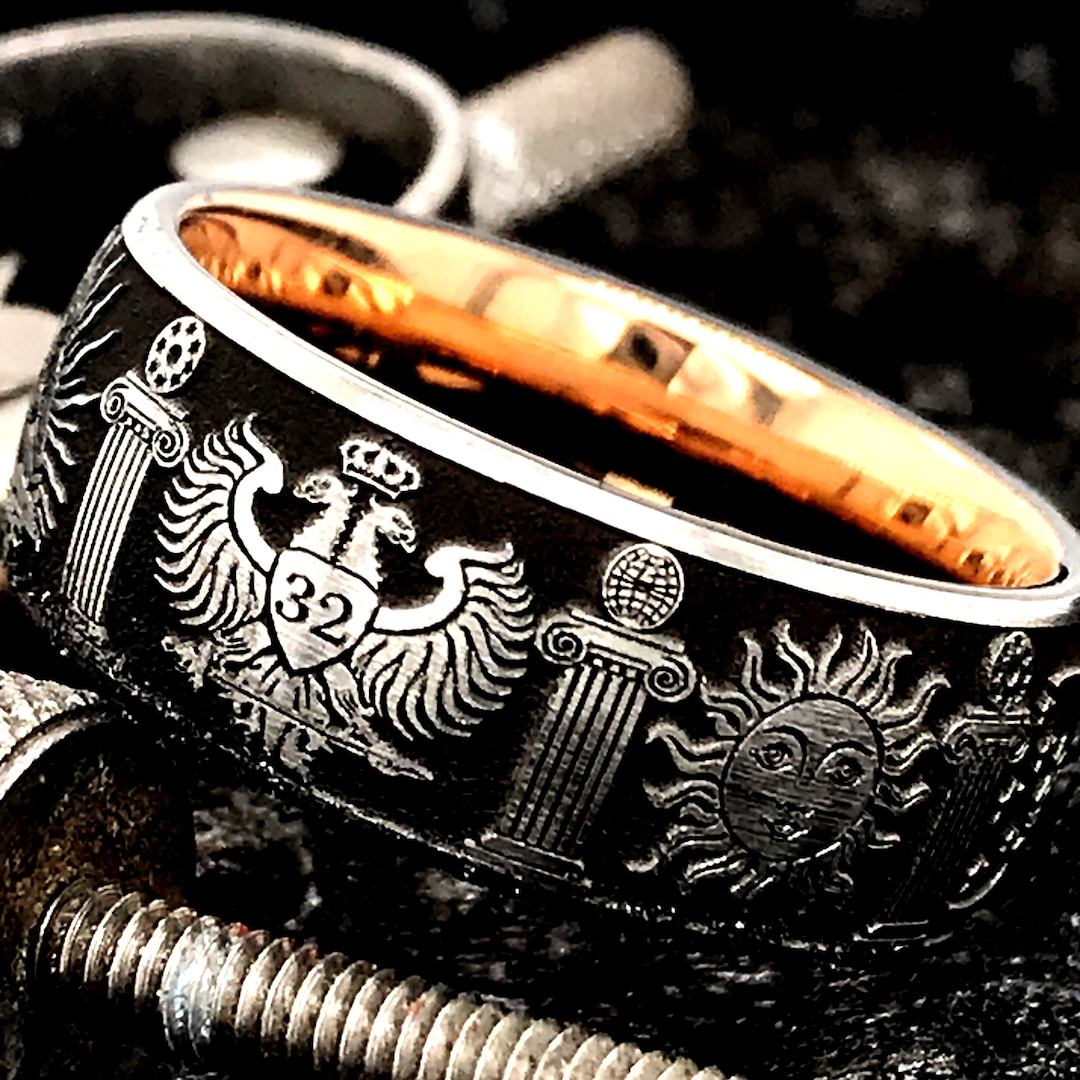 Masonic Ring, Scottish Rite Ring, 32 Degree Masons Ring, Build Your ...