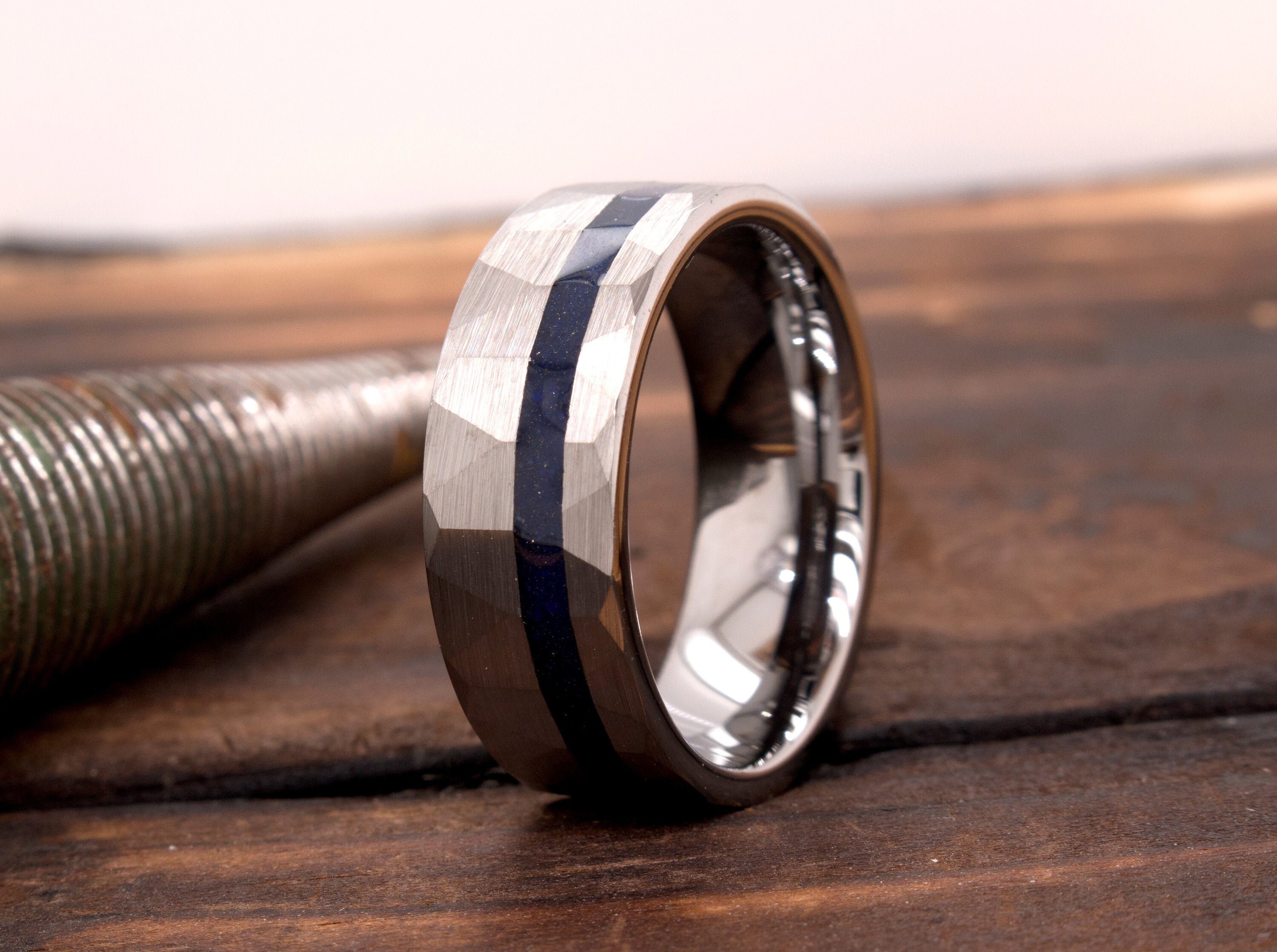 Tungsten Ring Mens Tungsten Ring Custom Made Ring | Etsy