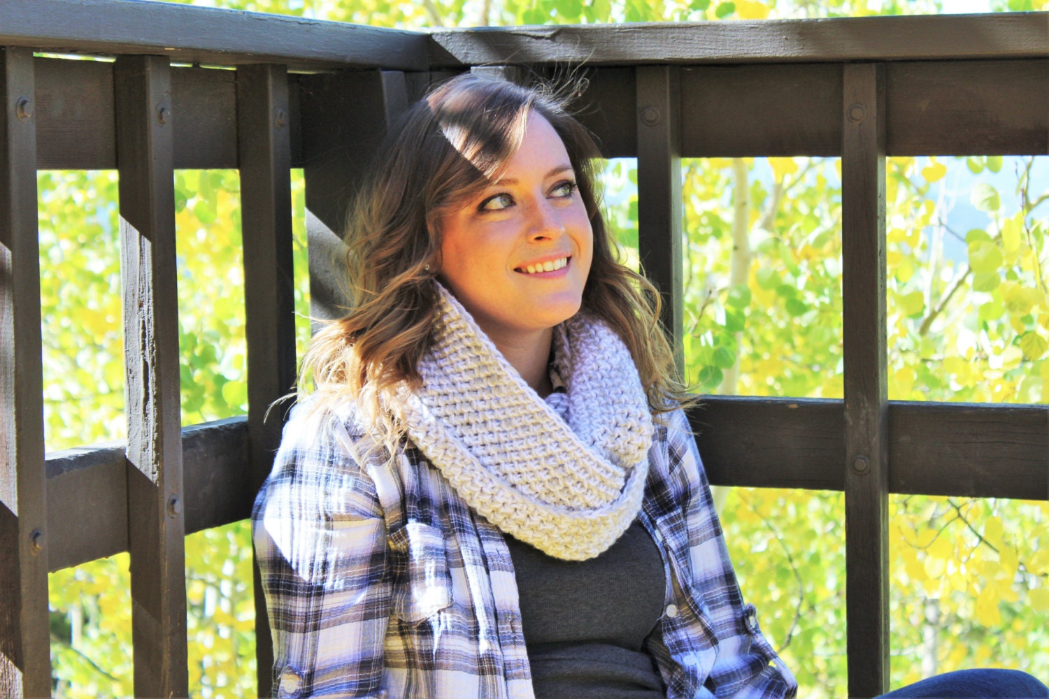 Solstice Herringbone Infinity Scarf PDF Crochet Pattern - Etsy