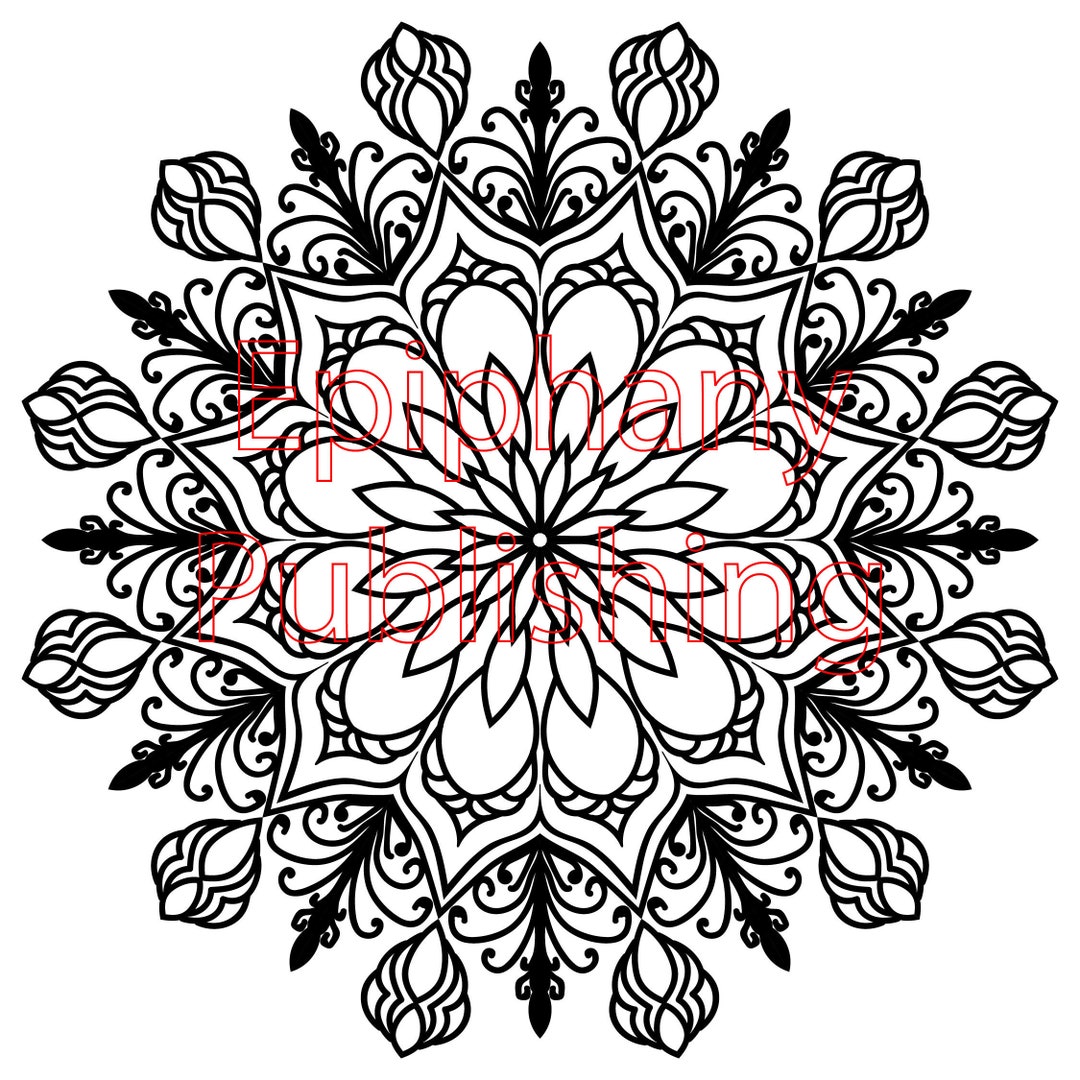 Mandala Design K29 for Instant Download - Etsy