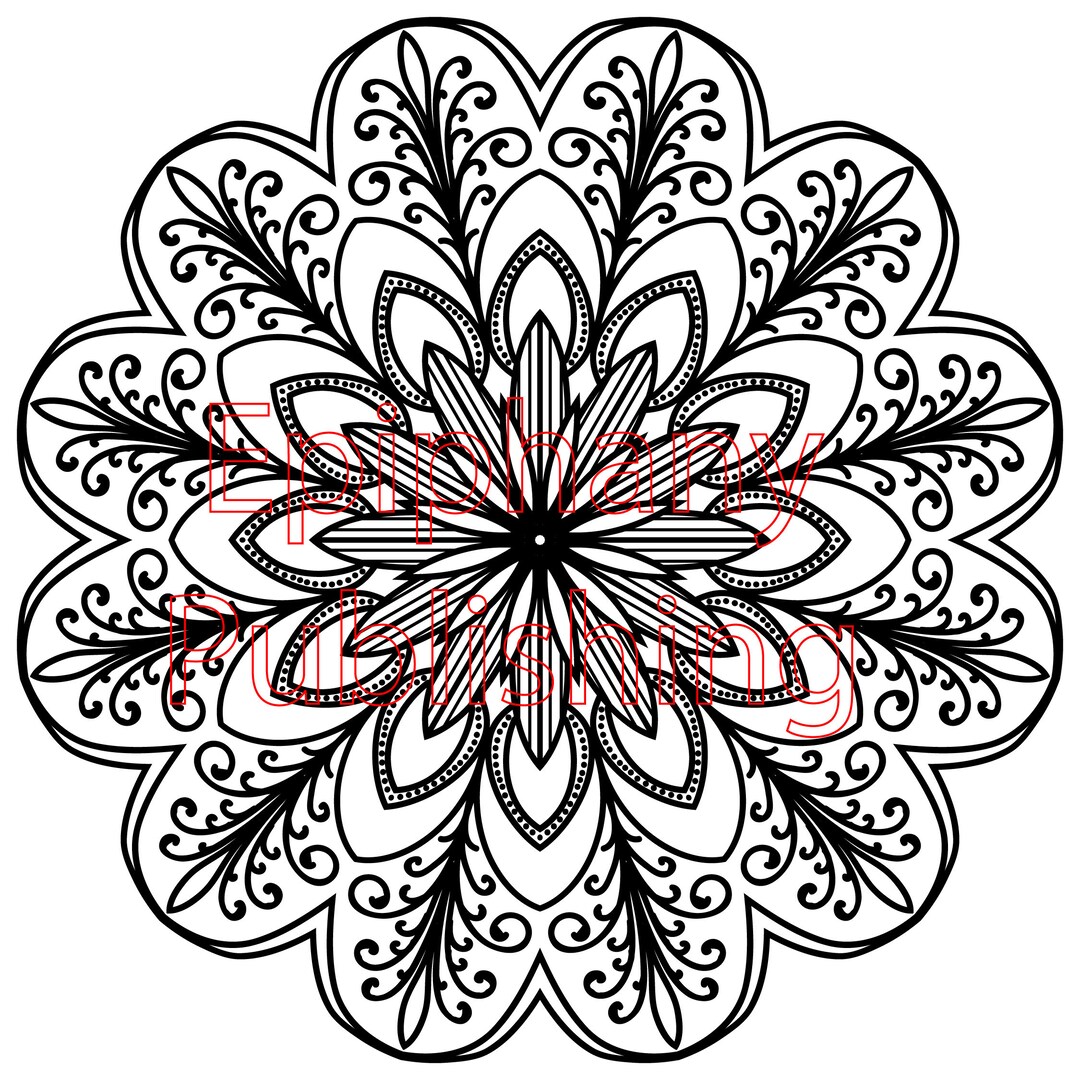 Mandala Design for Instant Download - Etsy