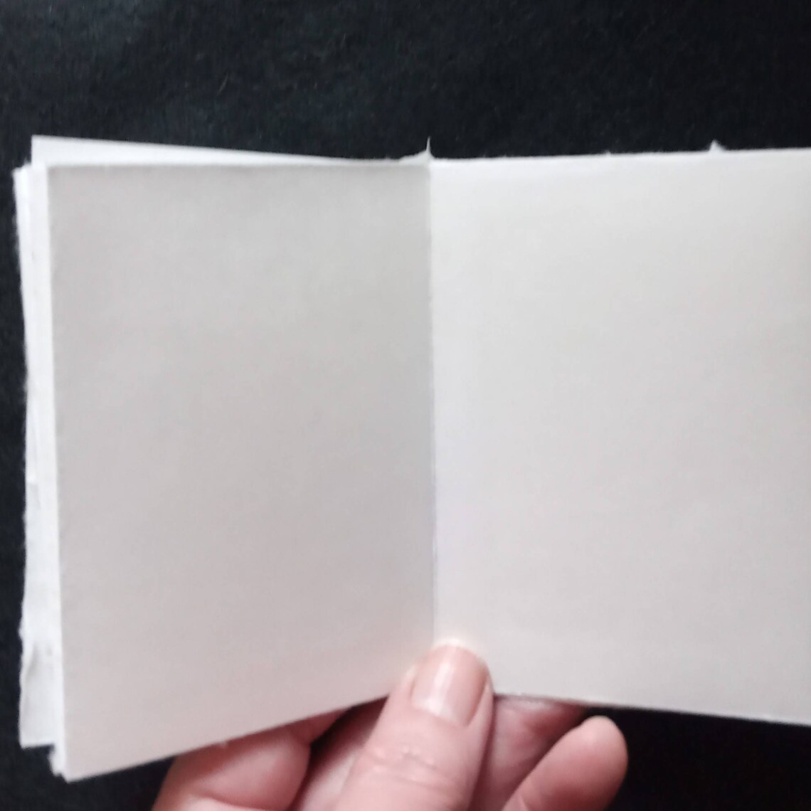 Mini notebook Handmade origami folded notebook with original | Etsy