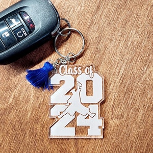 Class of 2024 Keychain/senior/graduate/graduation/high - Etsy