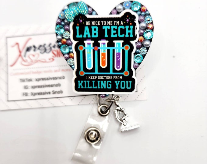 Lab Tech/badge - Etsy