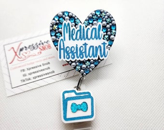 Medical Assistant Id Badge - Etsy