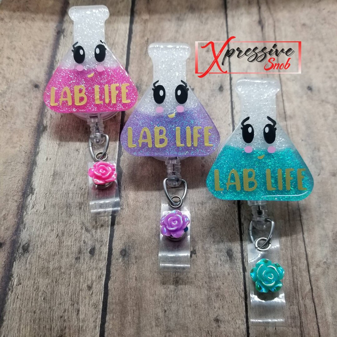 Lab Life/badge Reel/medical Technologist/lab Technician/scientist/mlt ...
